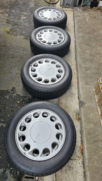 15" Original Felgen mit Reifen NISSAN SX200/SX240/S13-40F00 (Gebraucht ...