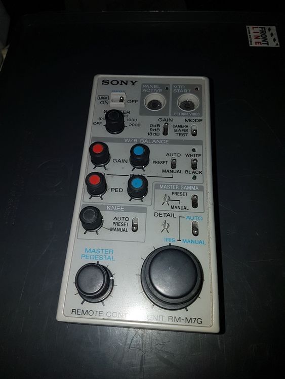Sony RM-M7G Remotebedienung für DXC, DSR Profikameras (Gebraucht) in ...