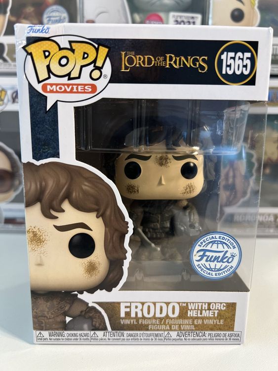 Funko POP! Le Seigneur des Anneaux Frodo with Orc Helmet | Kaufen auf ...