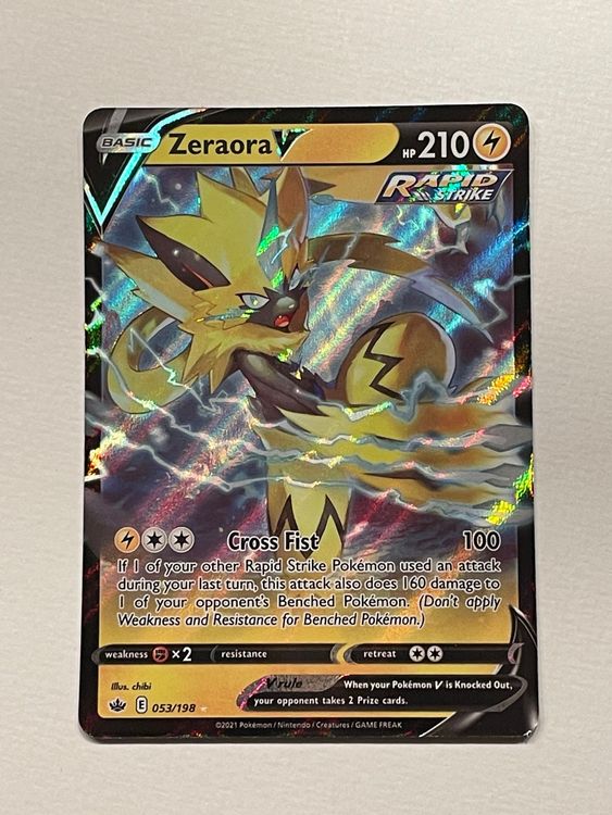 Pokémon Zeraora V (Gebraucht) in Schinznach-Dorf für CHF 2 – mit ...