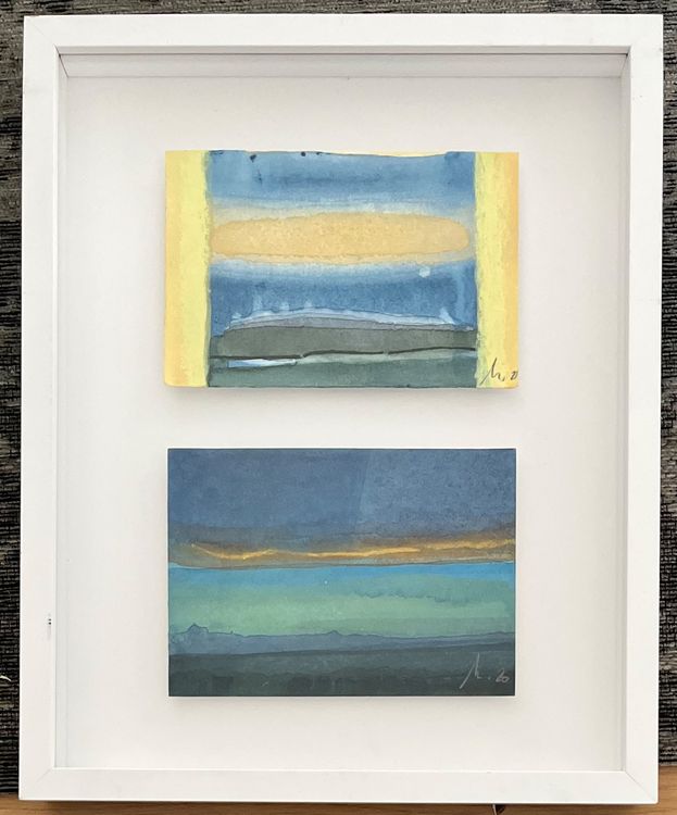 Intressante Landschaft Aquarell Monogrammiert (Gebraucht) in Root für CHF 64 – nur Abholung auf ...