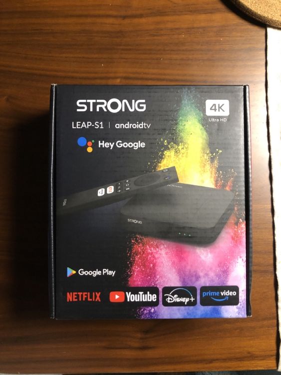 Strong LEAP-S1 4K Android TV Box (Neu und originalverpackt) in Genève für CHF 13 – mit Lieferung ...