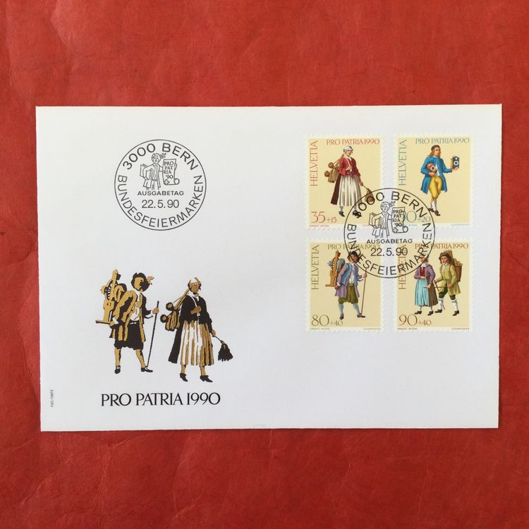 FDC Pro Patria 1990 (Gebraucht) in S. Pietro für CHF 1 – mit Lieferung ...