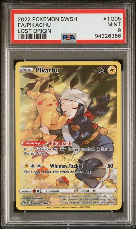 Pikachu TG05 PSA 9 English | Kaufen auf Ricardo