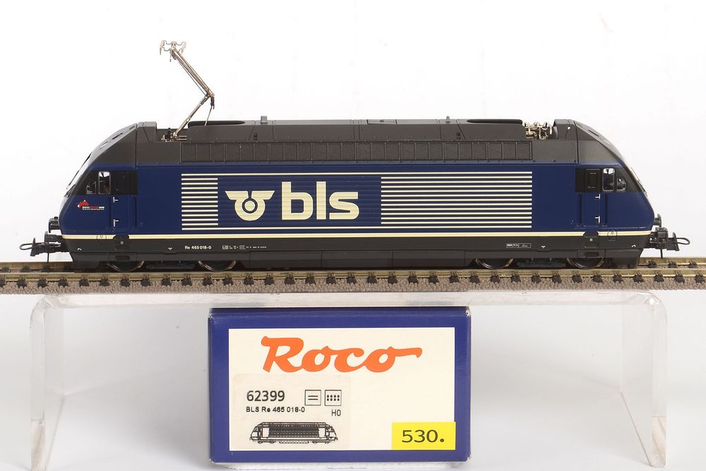 ROCO BLS Lok Re 465 «BrienzRothorn Bahn» OVP, H0, GS, 62399 (Gebraucht ...