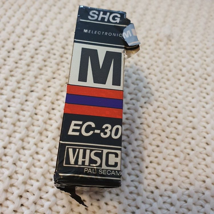 VHS C EC-30 SHG Compact Video Cassette (Neu und originalverpackt) in ...