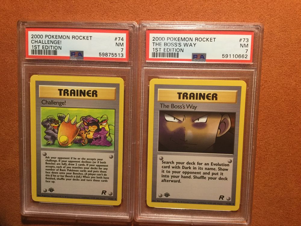 Challenge! + The Boss’s way, 1st edition Rocket(2000), PSA 7 | Kaufen auf Ricardo