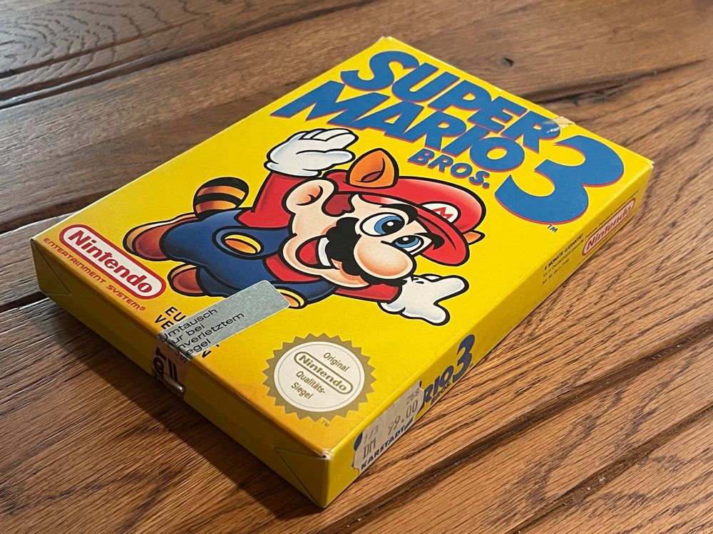 Super Mario Bros. 3 - NES - Top Zustand, CIB (Gebraucht) in Zuerich für ...
