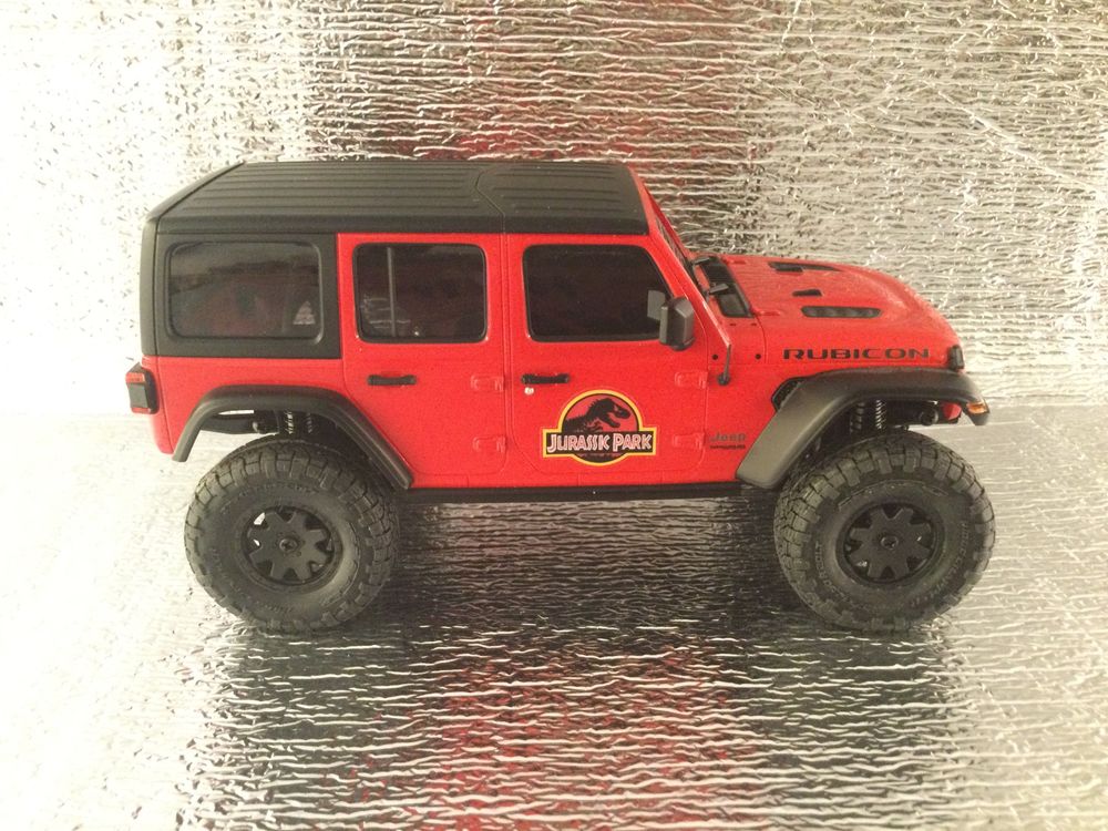 RC Crawler Kyosho Mini-Z 4x4 Jeep Rubicon firecracker red (Neu und ...