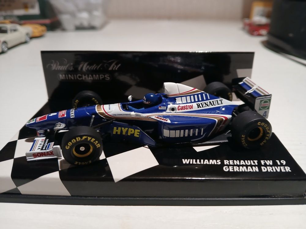 Minichamps 1:43 Williams FW 19 1997 (Frentzen German Driver) (Neu und ...