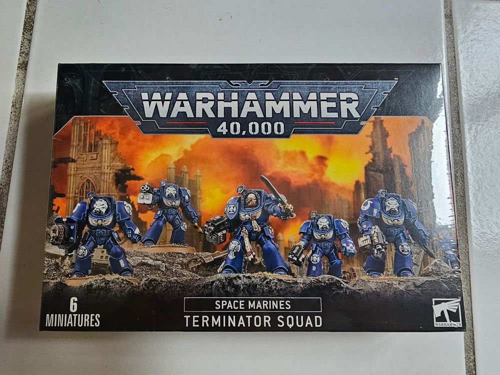 Terminators warhammer 40k Space Marines new in box (5 figs) | Kaufen ...