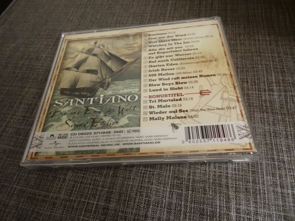 Santiano Bis Ans Ende Der Welt Cd Kaufen Auf Ricardo