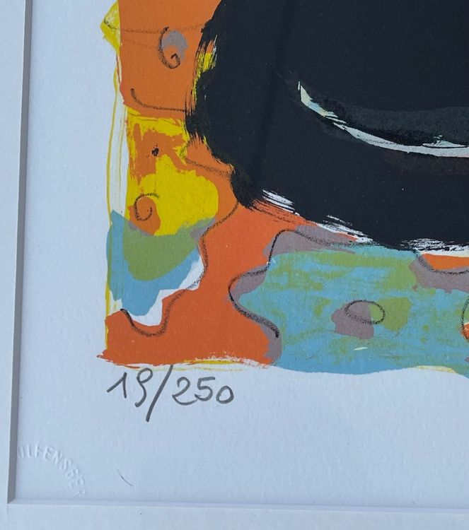 Rosina WACHTMEISTER (1939) Lithographie handsigniert | Kaufen auf Ricardo