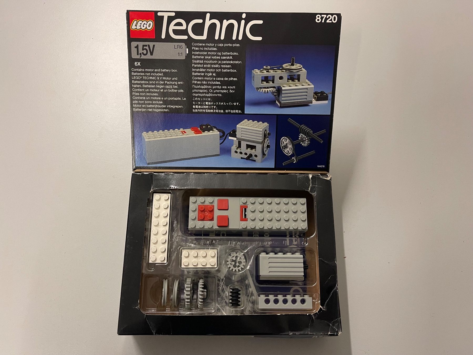 LEGO Technic Supplemental 8720 - 9V Motor mit OVP (Neu und ...