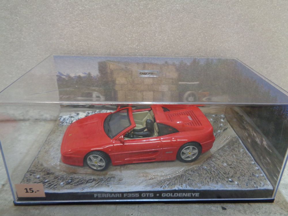 Atlas 1:43 James Bond 007 Goldeneye Ferrari F355 GTS | Kaufen auf Ricardo