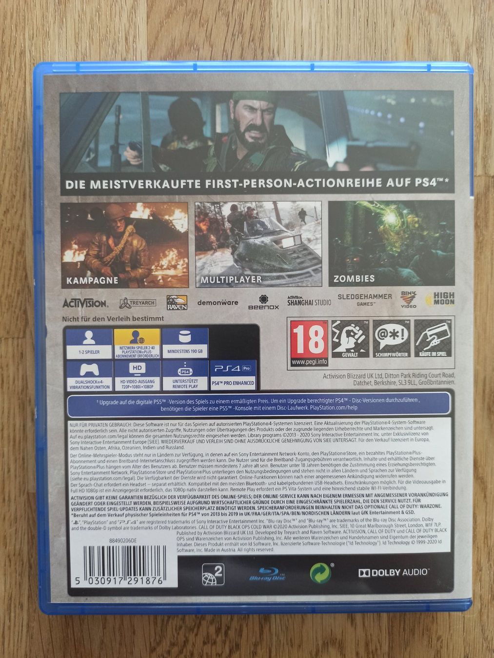 Call of Duty Black Ops Cold War PS4 / PS5 (Gebraucht) in Oberweningen ...