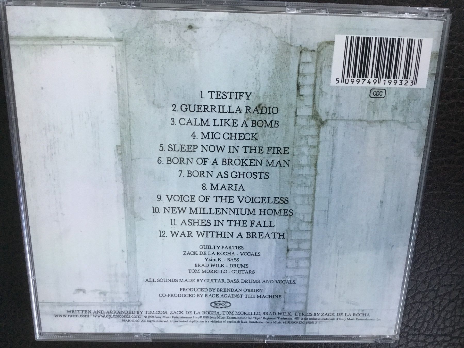 Rage Against The Machine - Battle of Los Angeles (Gebraucht) in ...