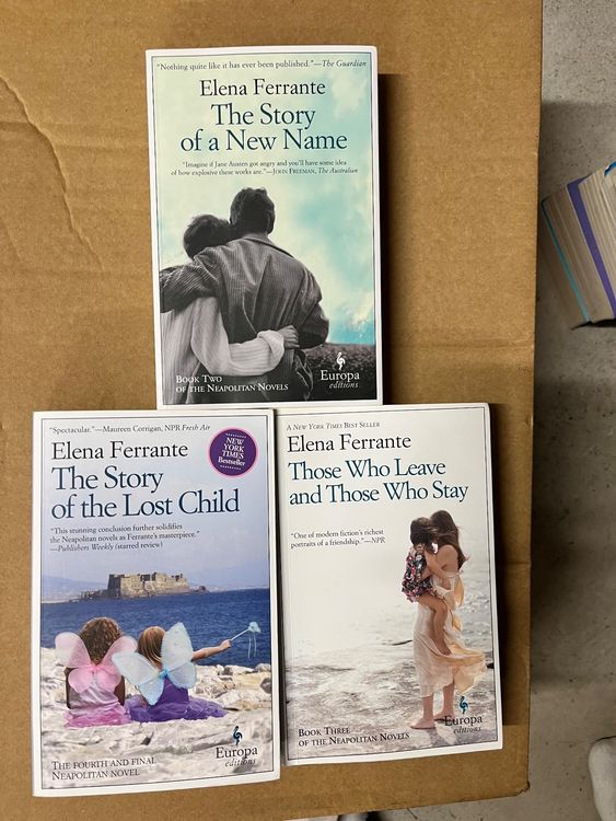 English Book Set - Elena Ferrante (Gebraucht) in Rossrüti für CHF 1 ...