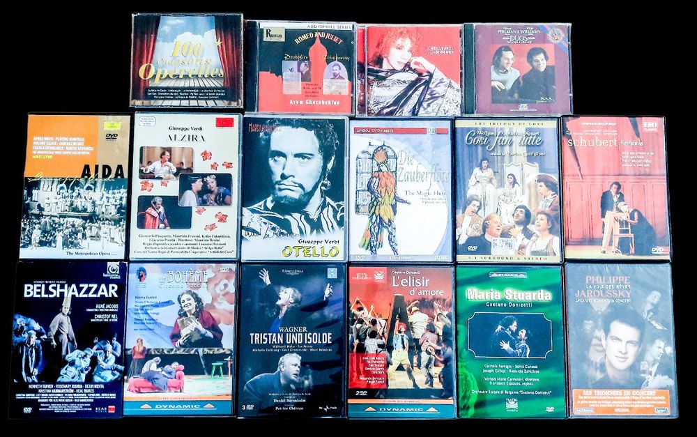 Opéra Classique Händel Verdi Mozart Puccini ...12 DVD 4 CD | Kaufen auf Ricardo