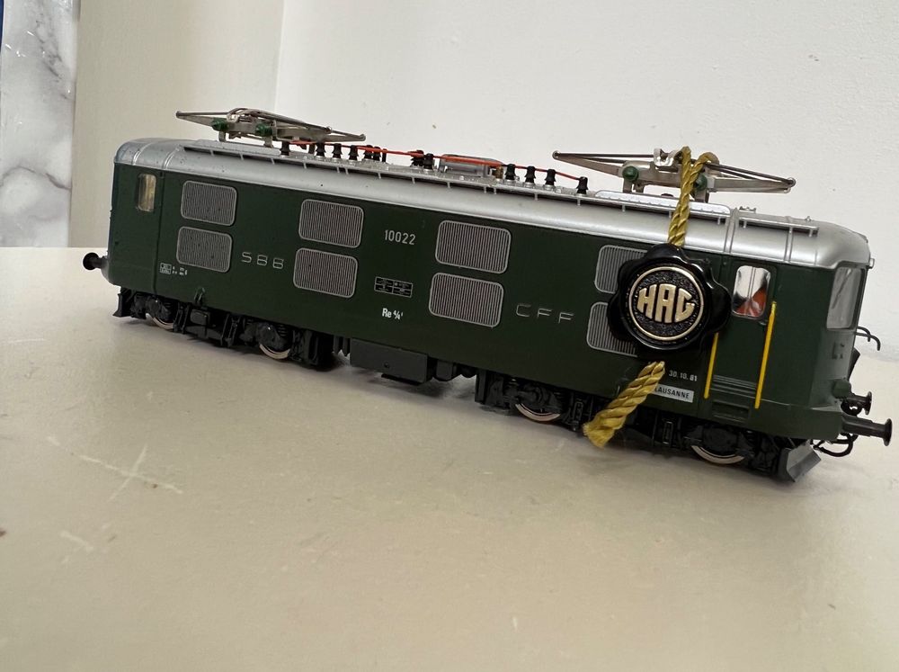 RE 4/4-1 Hag ho verte-digital Lenz-DCC (Gebraucht) in Genève für CHF ...