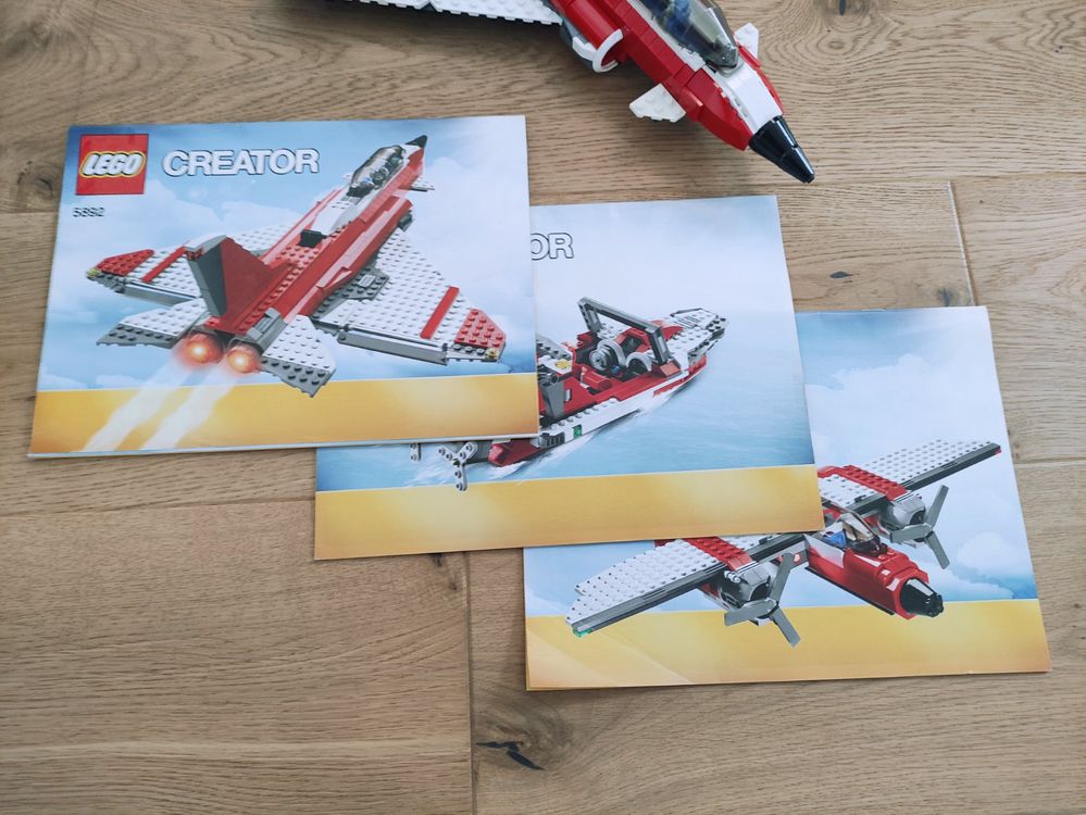 Lego Creator 3in1 5892 Sonic Boom Flugzeug | Kaufen auf Ricardo