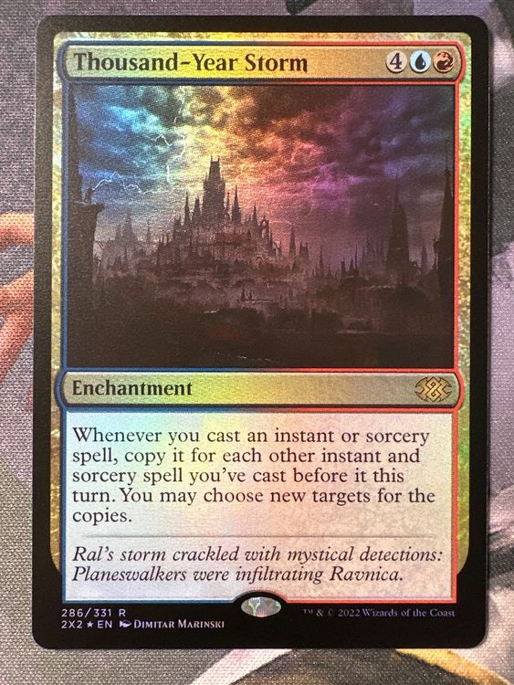Thousand-Year Storm FOIL 286/331 Double Masters 2022 | Kaufen auf Ricardo