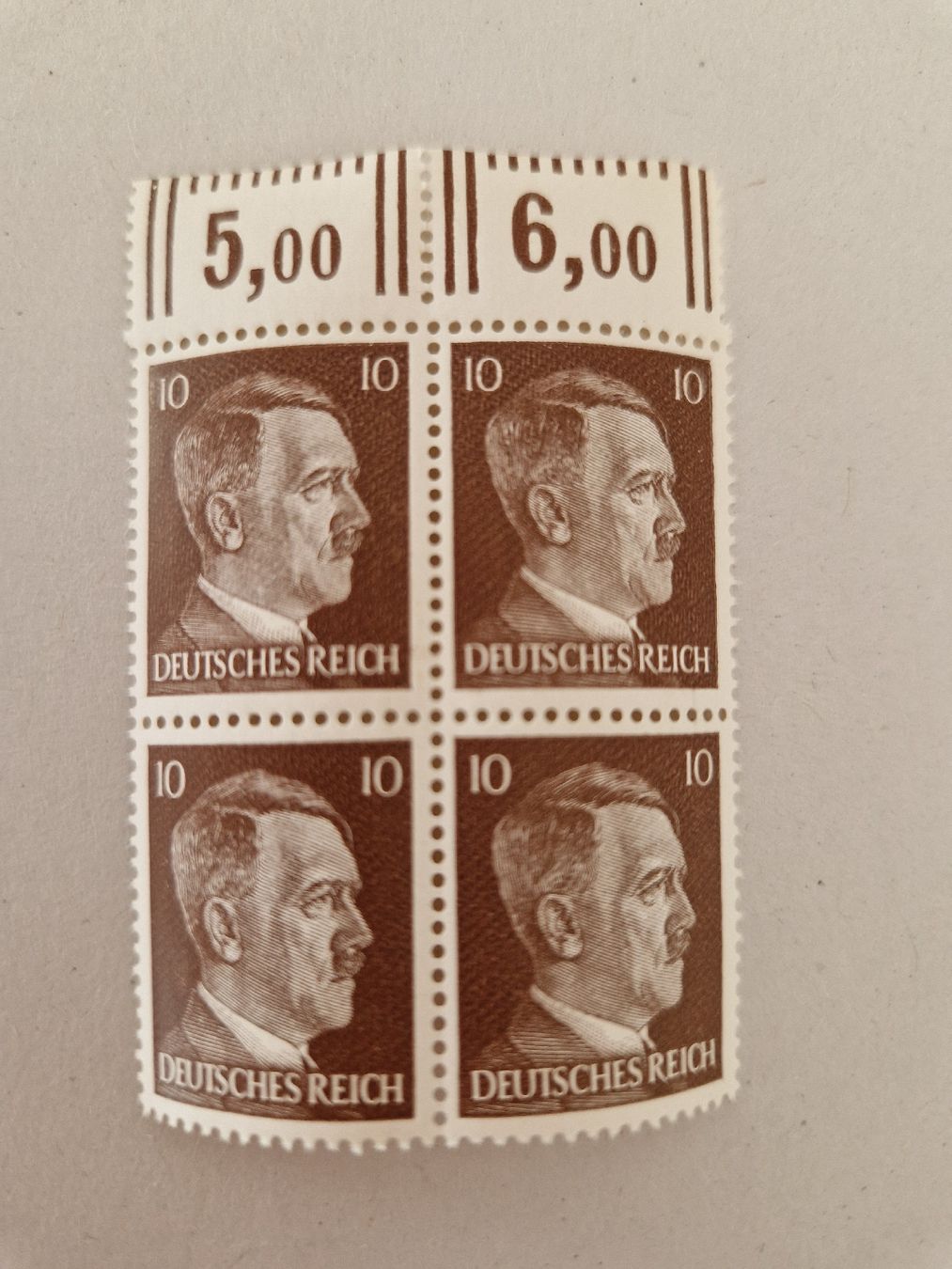 Adolf Hitler Viererblock postfrisch ** (Neu (gemäss Beschreibung)) in ...