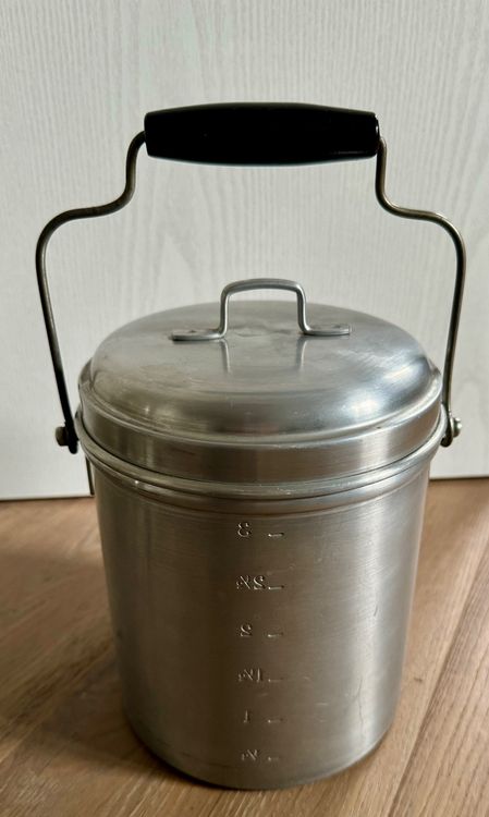 3 Liter Milchkessel Milcheimer Milchkesseli alt 50er - 60er (Gebraucht ...