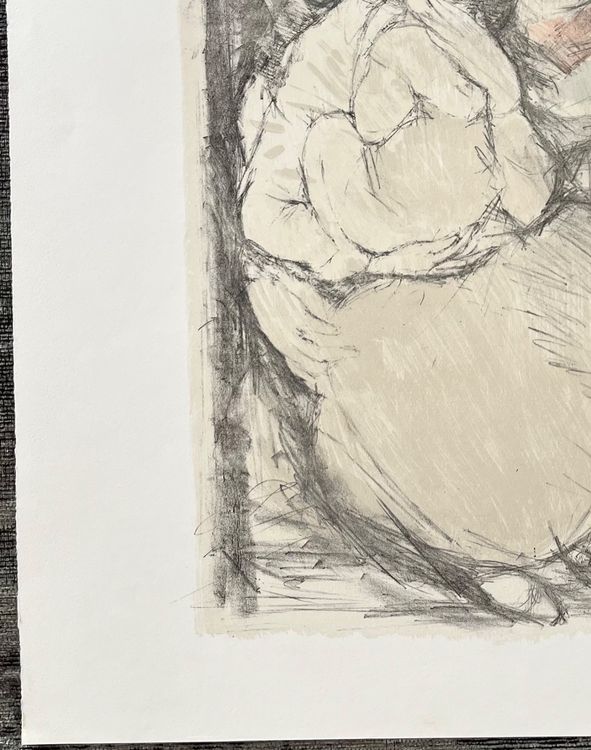 Otto Bachmann (1915-1996) Grosse Lithographie Handsigniert (Gebraucht) in Hochdorf für CHF 15 ...