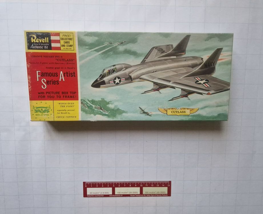 Revell Famous Artist Series Vought Cutlass 1:60 H 171:98 (Neu (gemäss ...