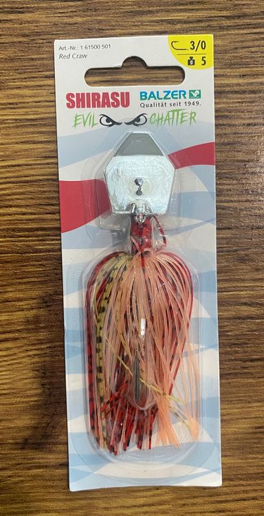 BALZER Shirasu Evil Chatterbait Gr.3/0 5g (Neu und originalverpackt) in Widnau für CHF 6.5 – mit ...