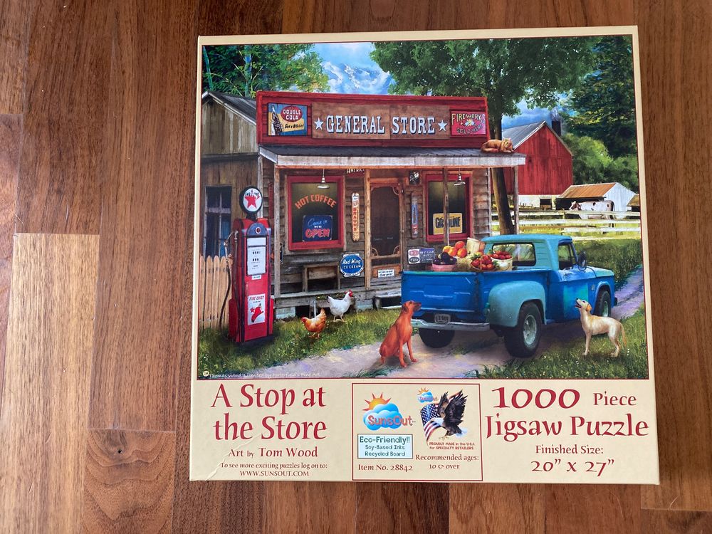 1000er Puzzle A Stop at the Store (Gebraucht) in Luzern für CHF 9 – mit ...