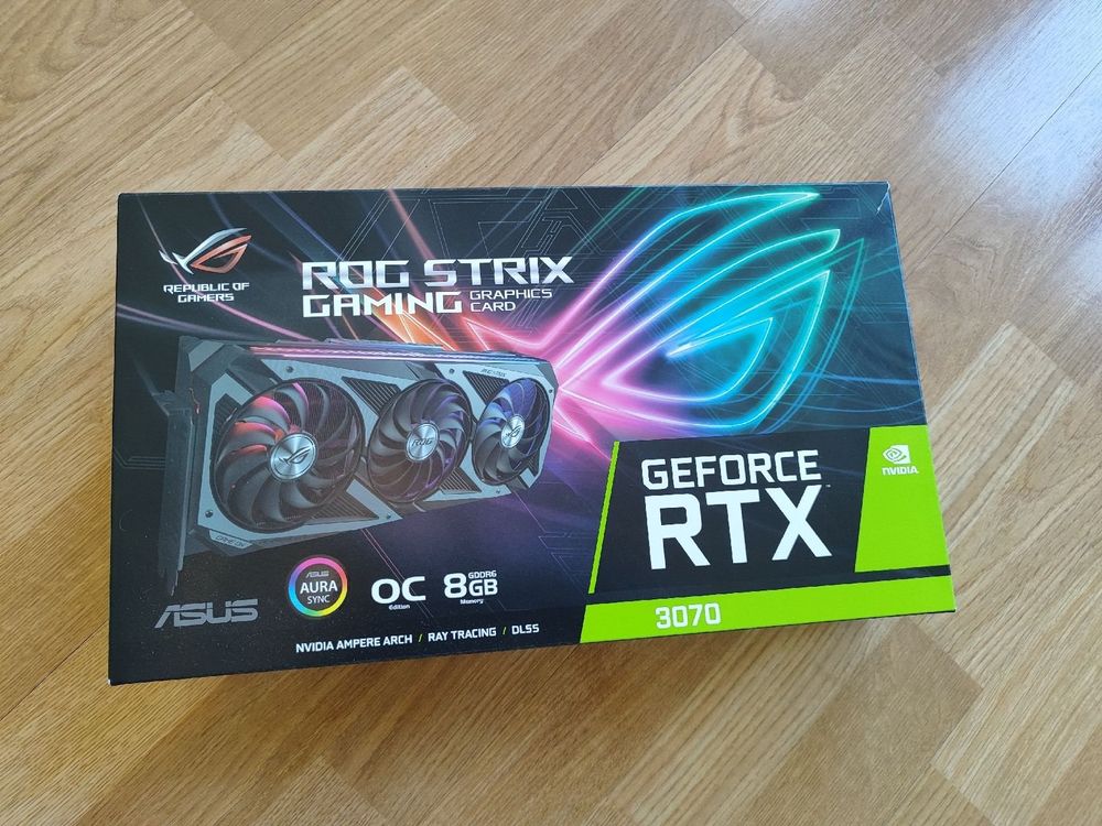 ASUS GeForce ROG STRIX RTX 3070 O8G-GAMING (8GB VRAM) (Gebraucht) in Basel für CHF 259 – mit ...