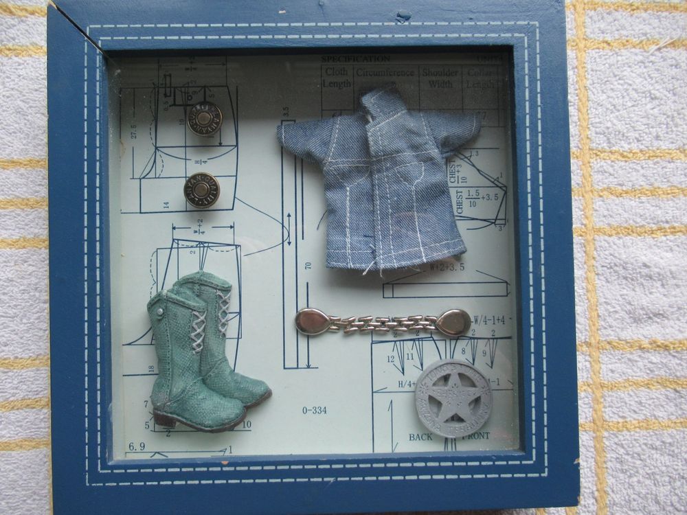 Alt Vintage Jeans Diorama Bild | Kaufen auf Ricardo