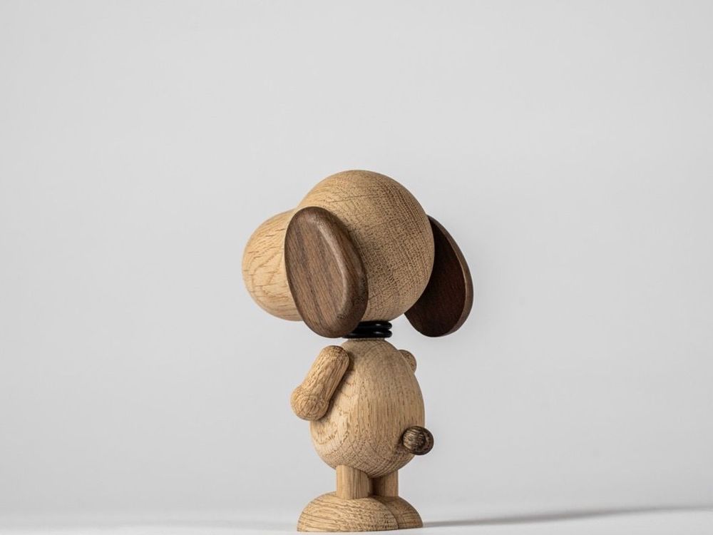 Holzfigur Mr Beagle Small ( Snoopy ) - Ausstellungsstück (Gebraucht) in ...