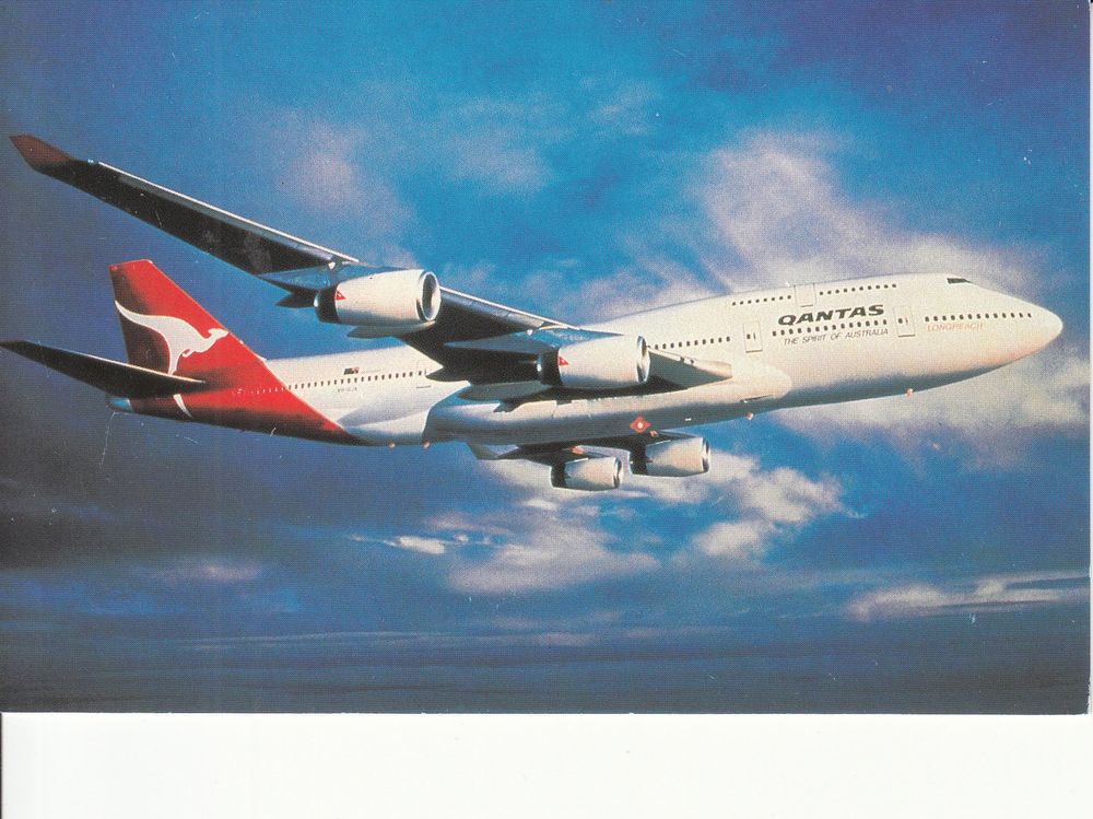 Qantas Boeing 747-400 Longreach, ca. 1990 (Gebraucht) in Bürglen TG für CHF 1 – mit Lieferung ...