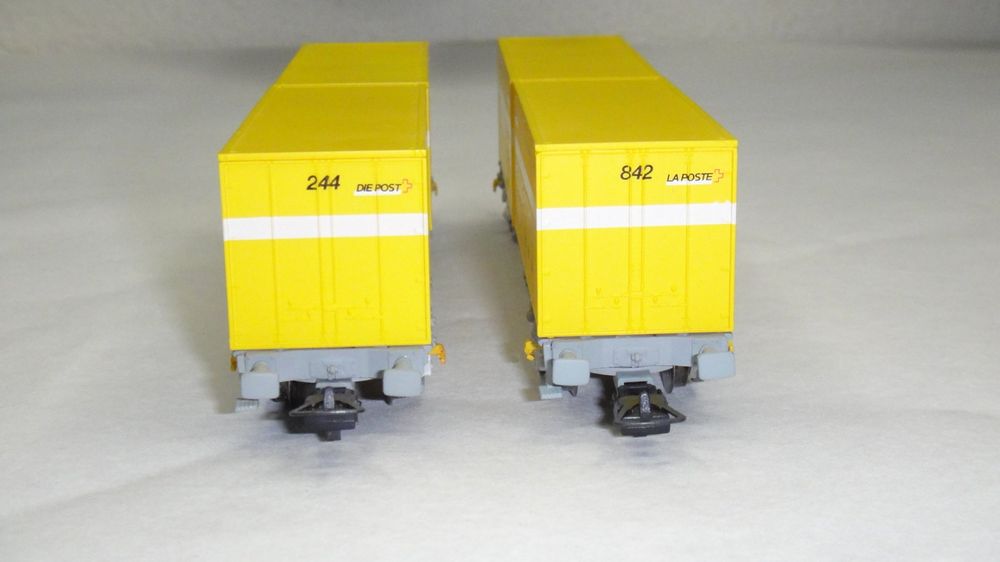 2 Güterwagen Piko mit Gleichstrom Achsen (Gebraucht) in Thalwil für CHF ...