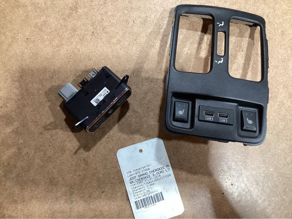 Steuergerät USB zu Jeep Grand Cherokee 3.0 CRD (Gebraucht) in ...