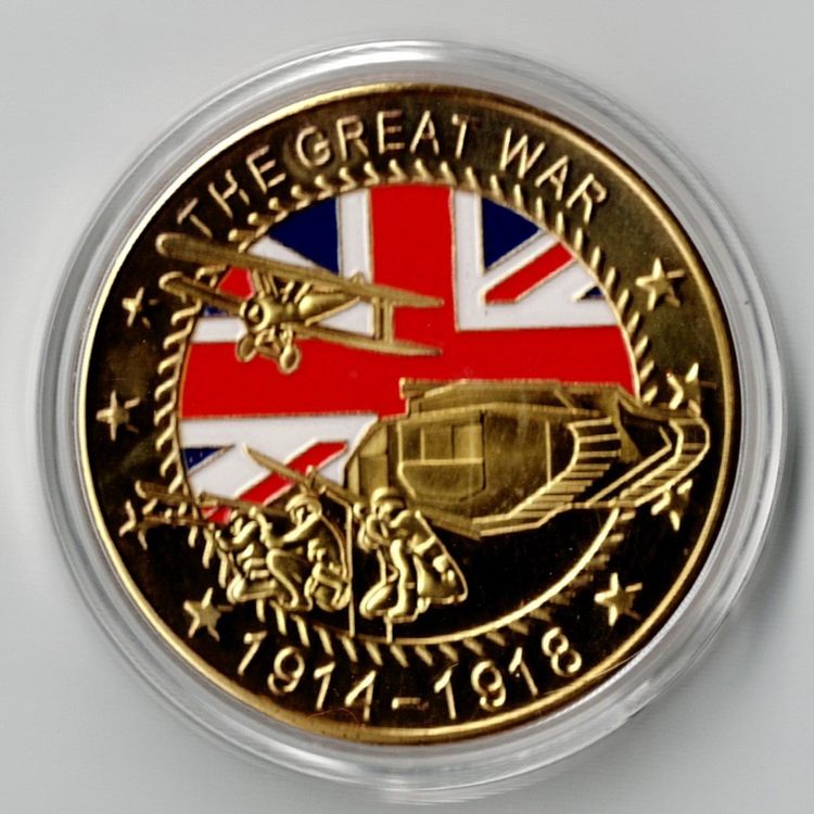 The Great War_1914-1918_Gedenkmedaille | Kaufen auf Ricardo