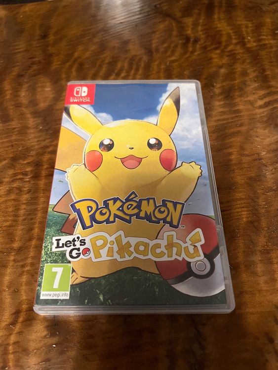 Pokemon Let’s go Pikachu nintendo switch | Kaufen auf Ricardo