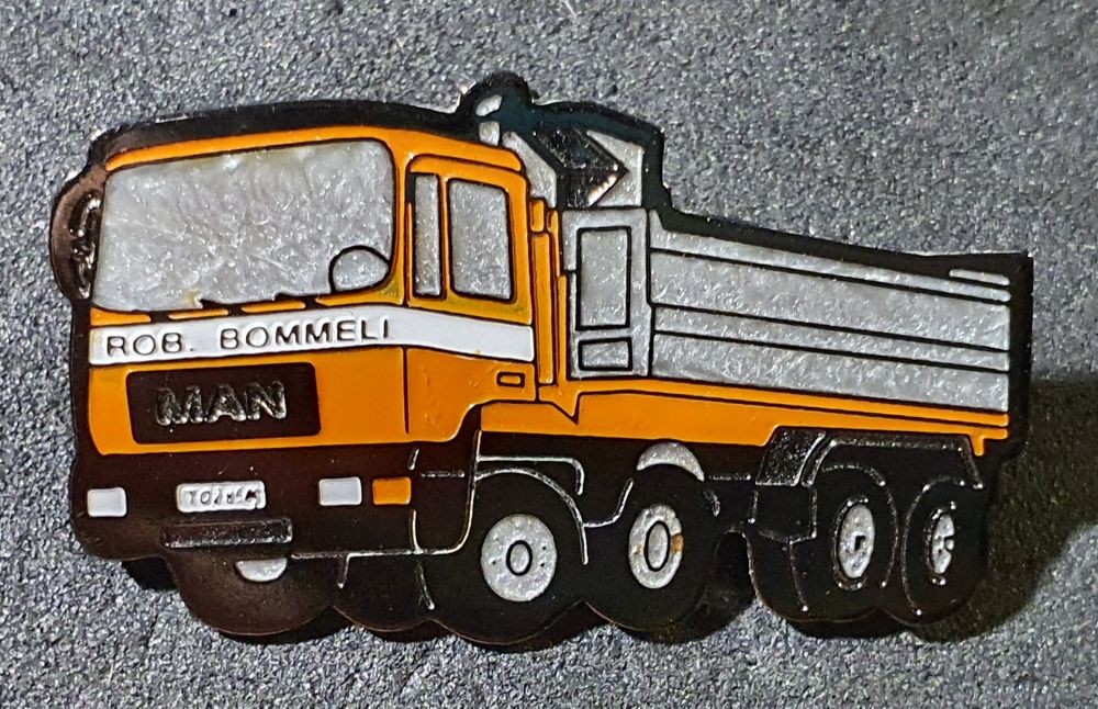W008 - Pin LKW Lastwagen MAN Rob Bommeli (Gebraucht) in für CHF 2 – mit ...