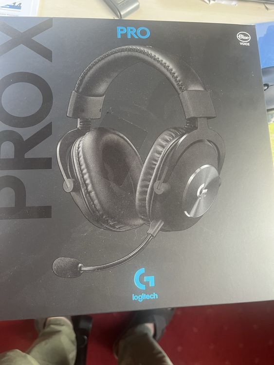 Logitech Headset pro, blue Voice (Neu und originalverpackt) in ...