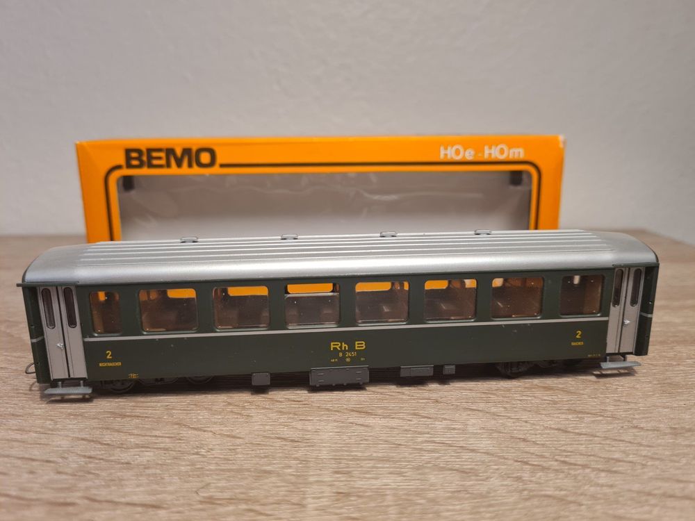 Bemo 3255 Personenwagen Rhb B2451 H0m | Kaufen auf Ricardo