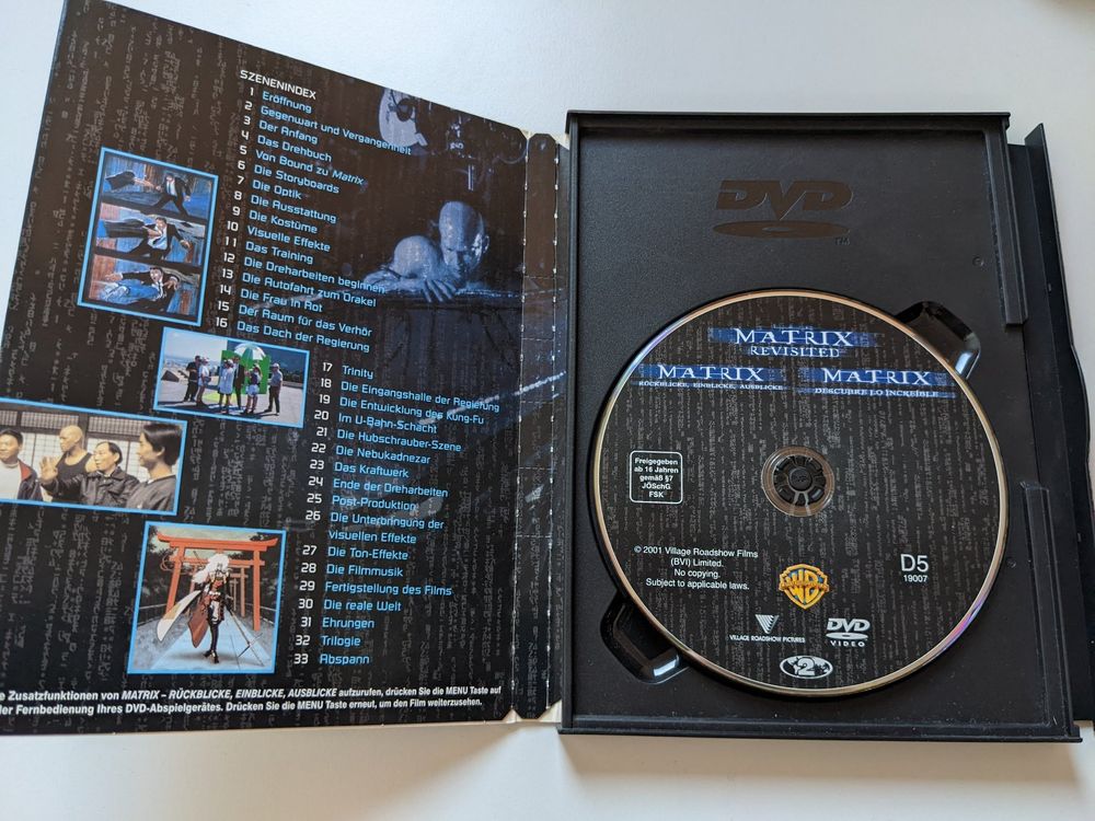 Matrix alle 5 DVDs für Sammler (Gebraucht) in Neftenbach für CHF 3 ...