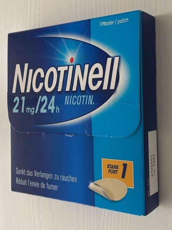 Nicotinell Matrix Pflaster 21mg/24 h stark Nr. 1 | Kaufen auf Ricardo
