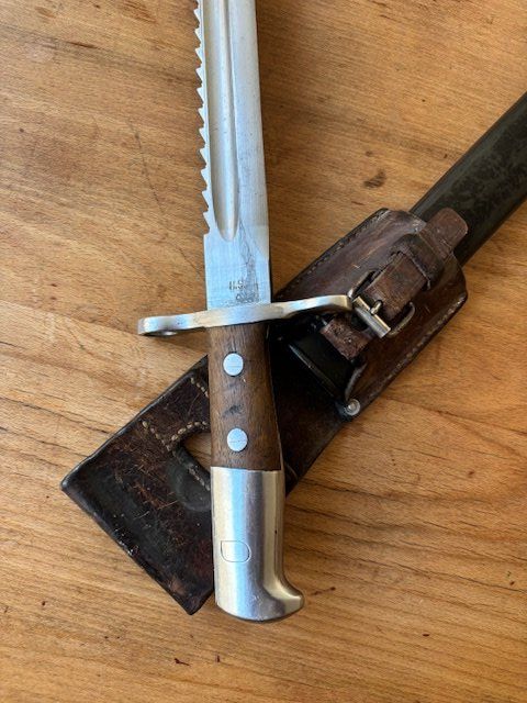 Faschinenmesser/Sägebajonett 1914, ohne Nummer. CH-Militär | Kaufen auf Ricardo