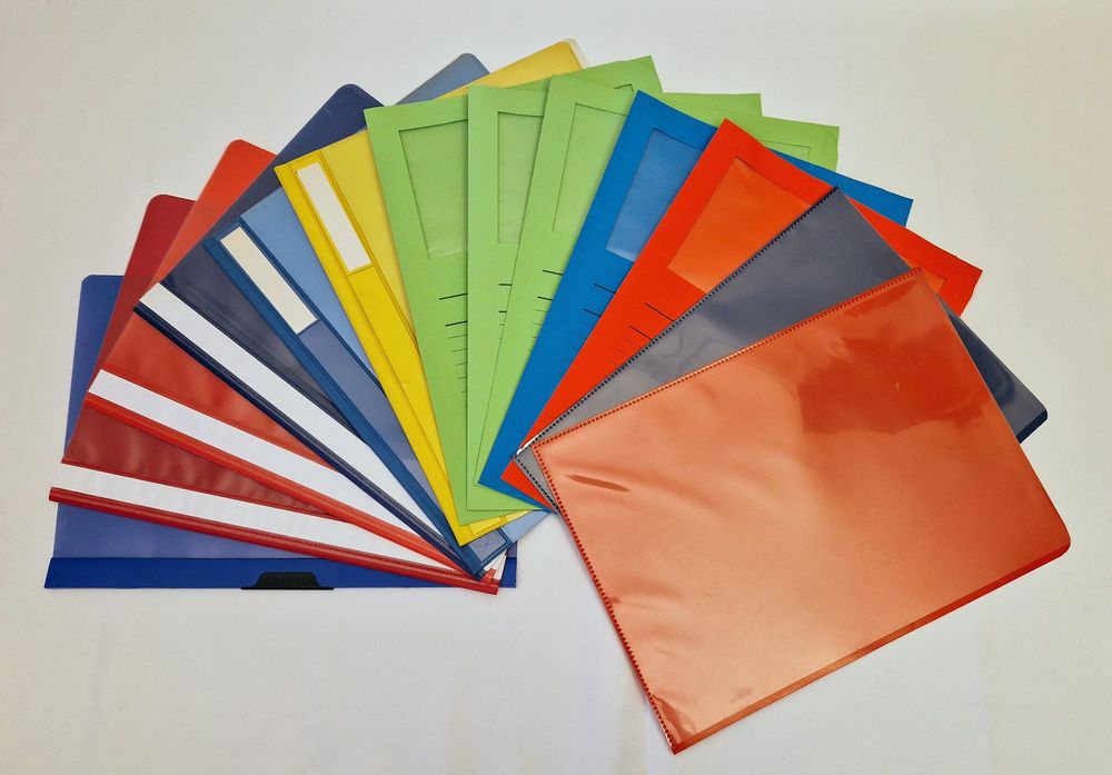 13 verschiedene Mäppchen Schnellhefter Sichtmappe (Gebraucht) in ...