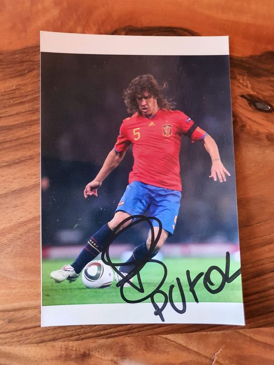 Carlos Puyol, handsigniert | Kaufen auf Ricardo