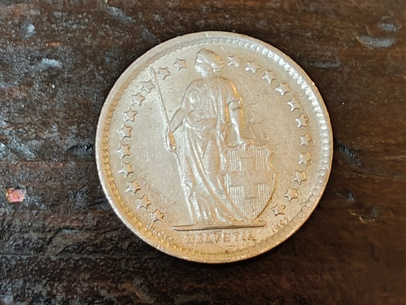 3x Schweizer ½-Franken-Münzen, 1958, 1963, 1950 CH (Gebraucht) in ...