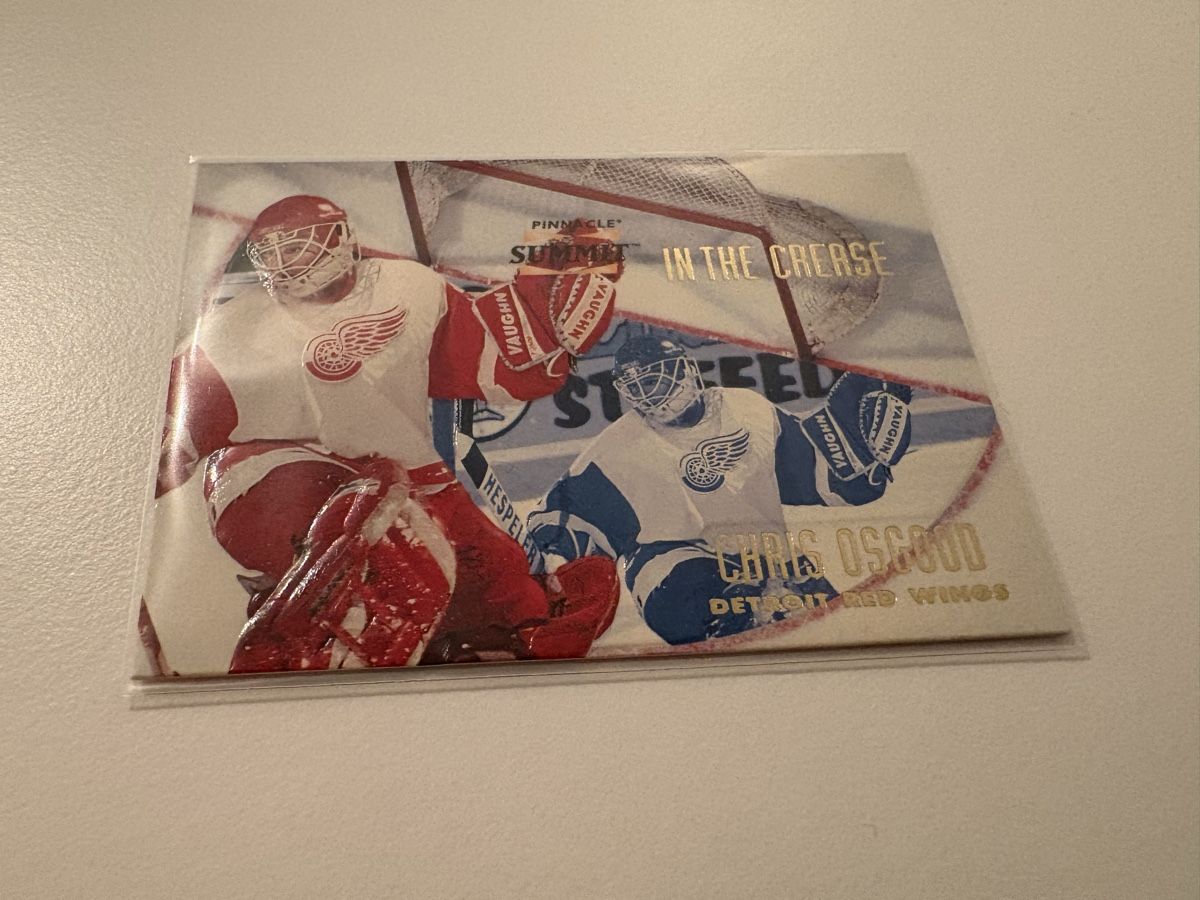 Chris Osgood 4139/6000 1996/97 Pinnacle Summit in the Crease (Gebraucht ...